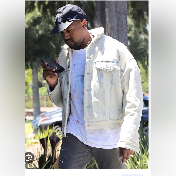 Yeezy | Jackets & Coats | Yeezy Season 5 Wasted Denim Jacket | Poshmark